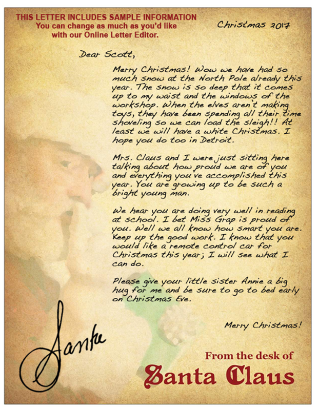 Letters from Santa